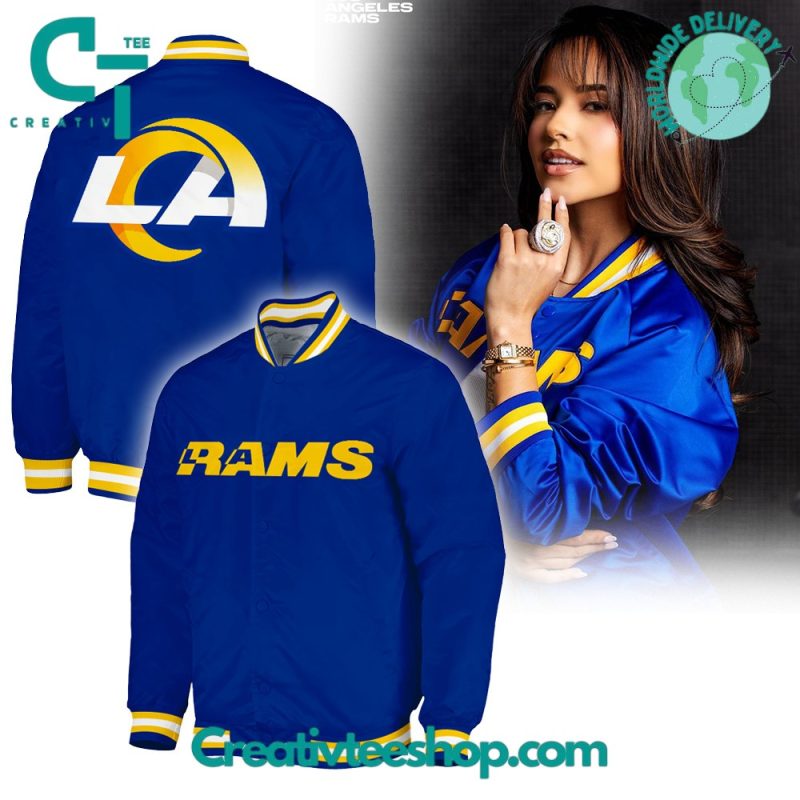 Los Angeles Rams x Becky G 2024 Baseball Jacket - Hot Sale 2025
