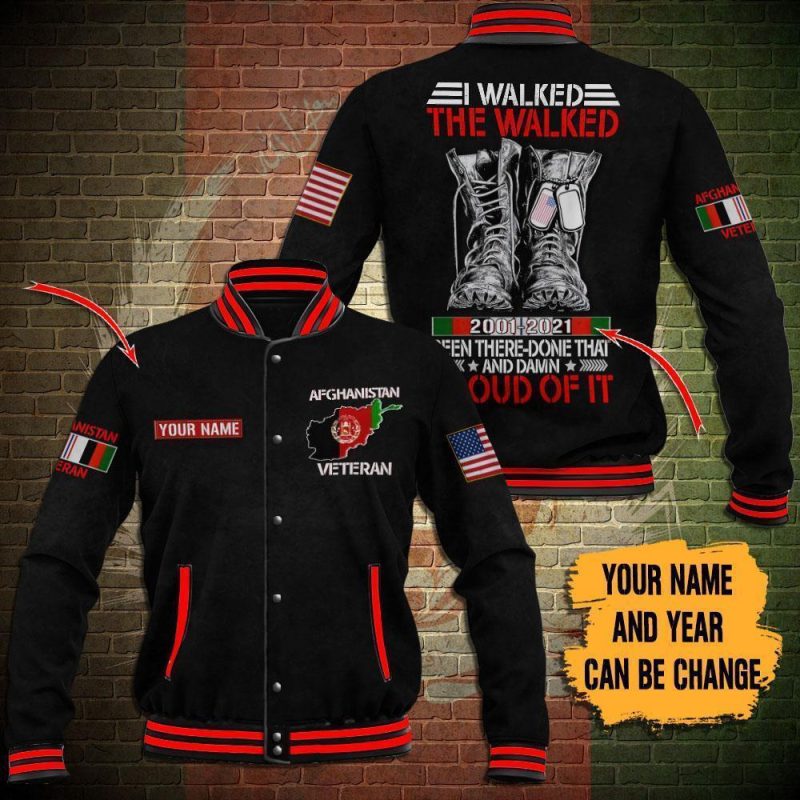 Veteran Jacket, Afghanistan Personalized Afghanistan Veteran Of… - Hot ...