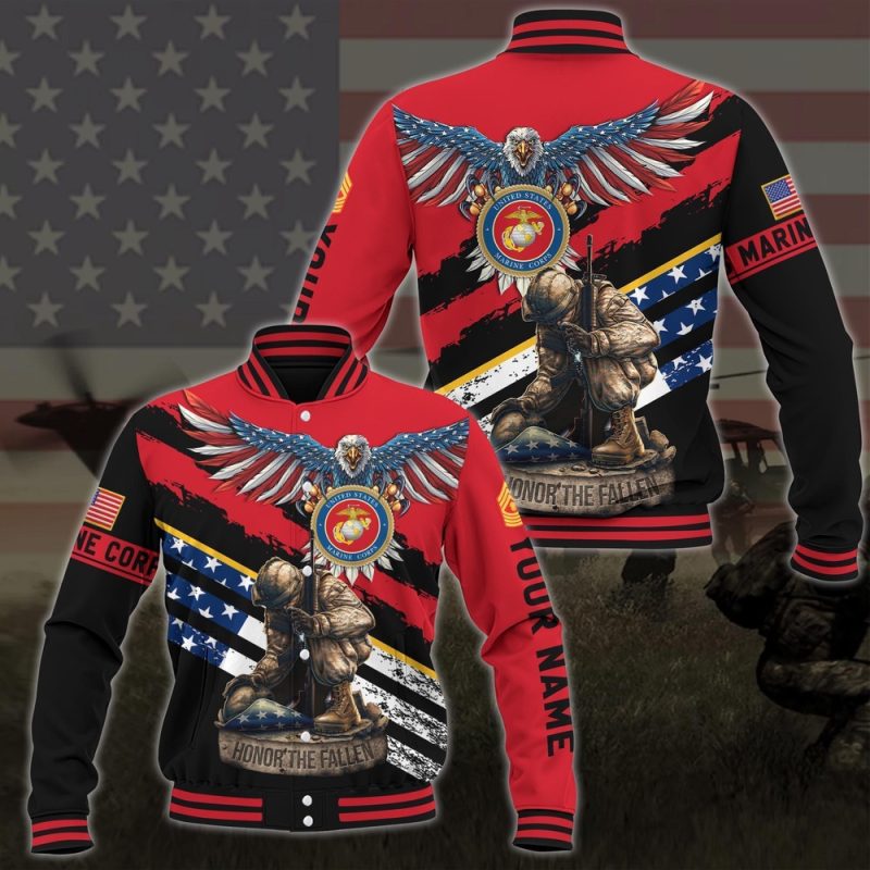 Veteran Jacket, Us Marine Corps American Eagle… - Hot Sale 2025